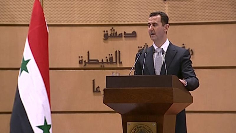 Telediario 1: Declaraciones de Bachar al Asad | RTVE Play