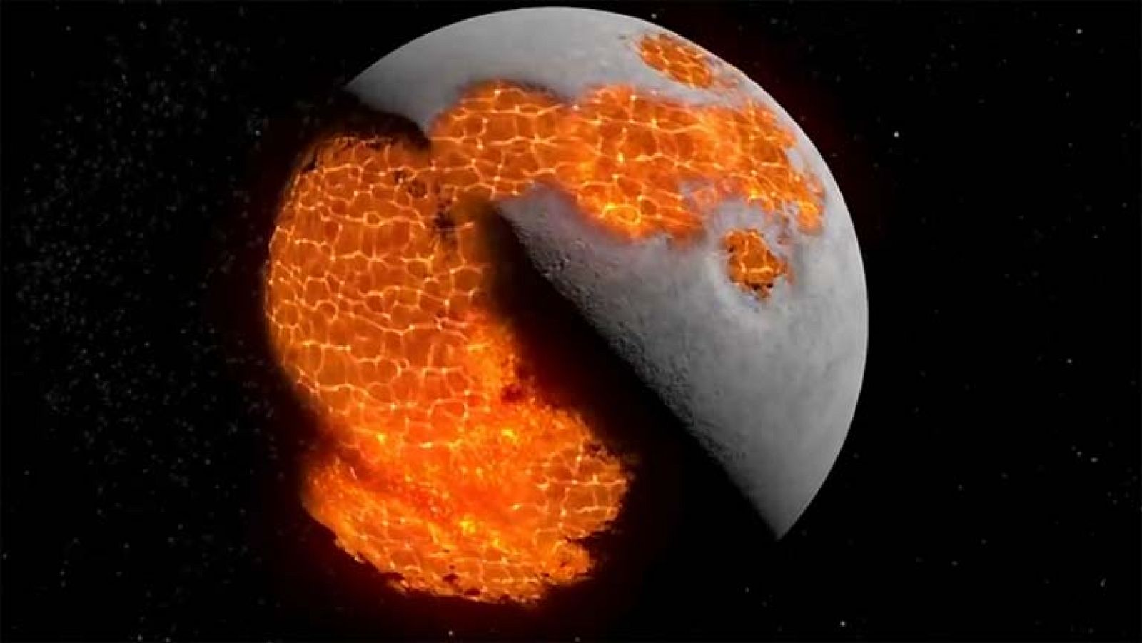 4.500 millones de años de la historia de la Luna | RTVE