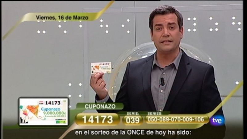Sorteos ONCE: Sorteo ONCE - 16/03/12 | RTVE Play