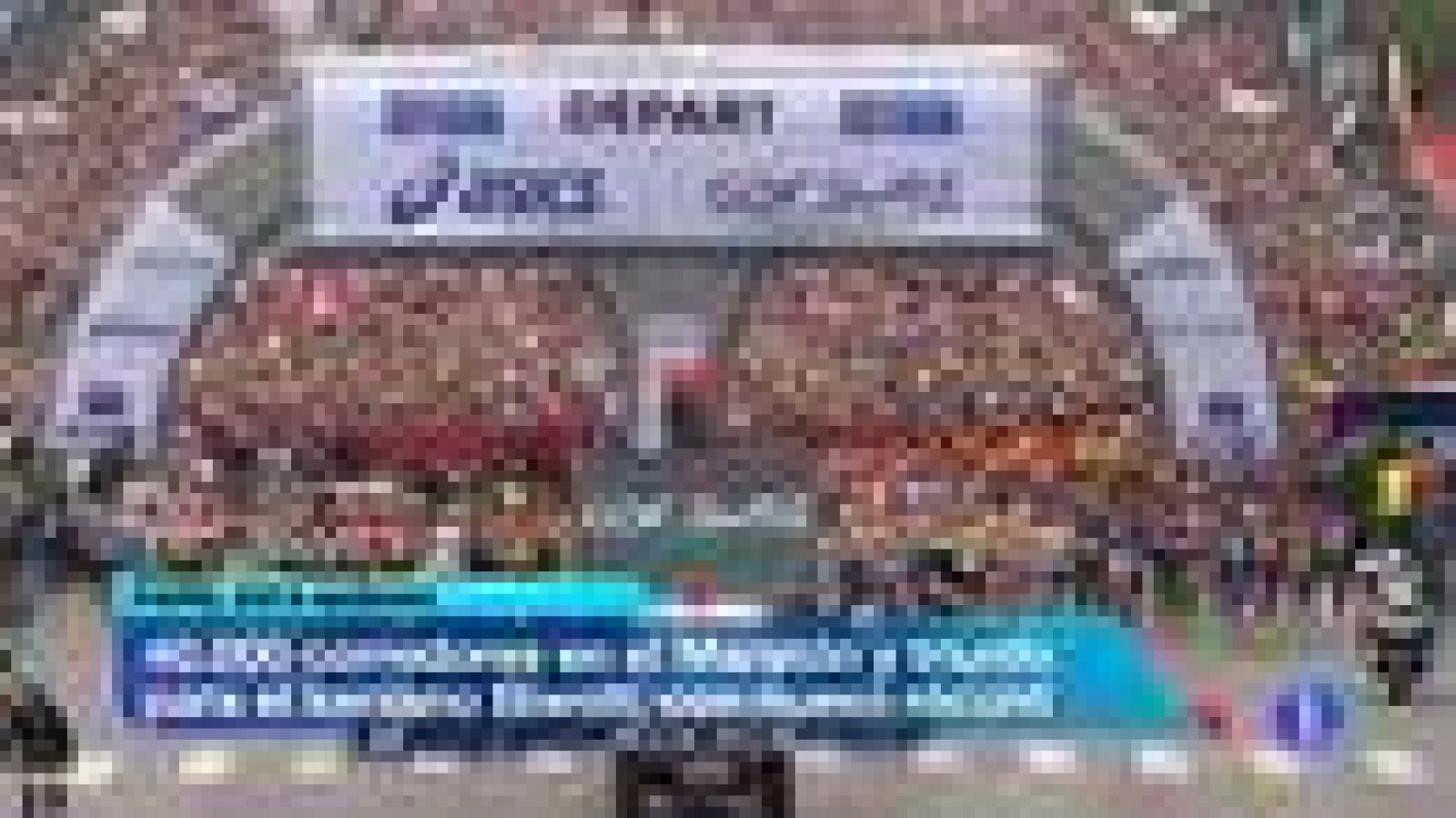 Telediario 1: El keniano Stanley Biwott bate el récord del maratón de ...