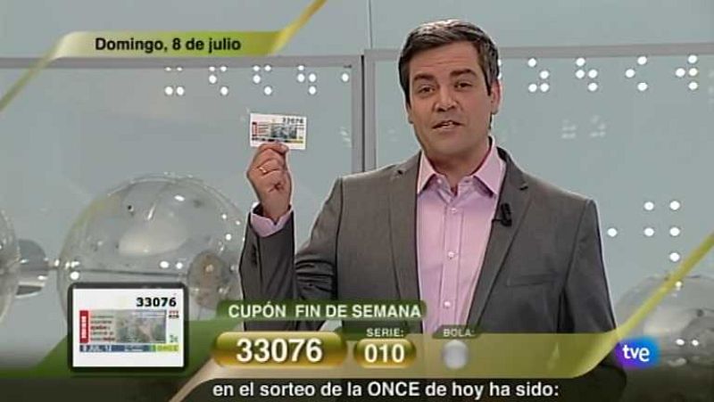 Sorteos ONCE: Sorteo ONCE - 08/07/12 | RTVE Play