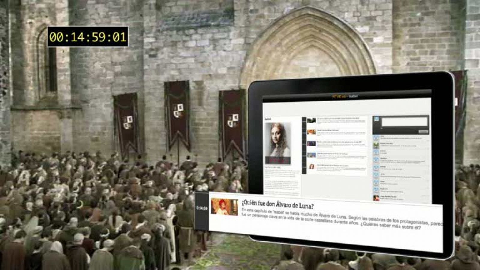 El 'second screen' de la serie 'Isabel' | RTVE.es