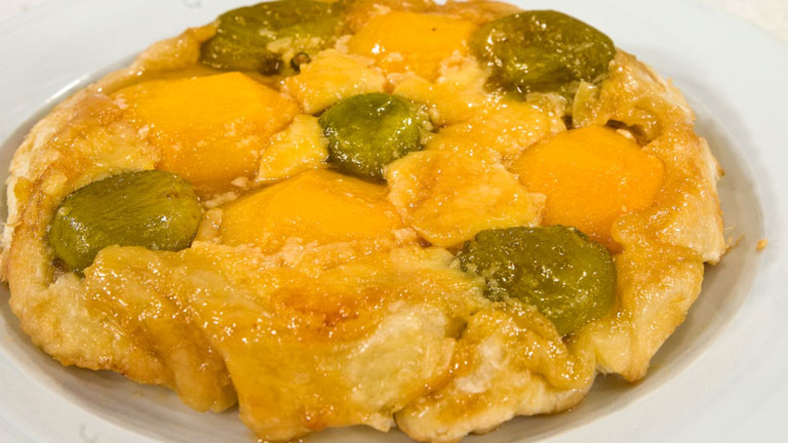 Receta de Pastel de melocotón