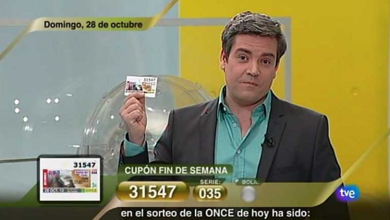 Sorteos ONCE: Sorteo ONCE - 28/10/12 | RTVE Play