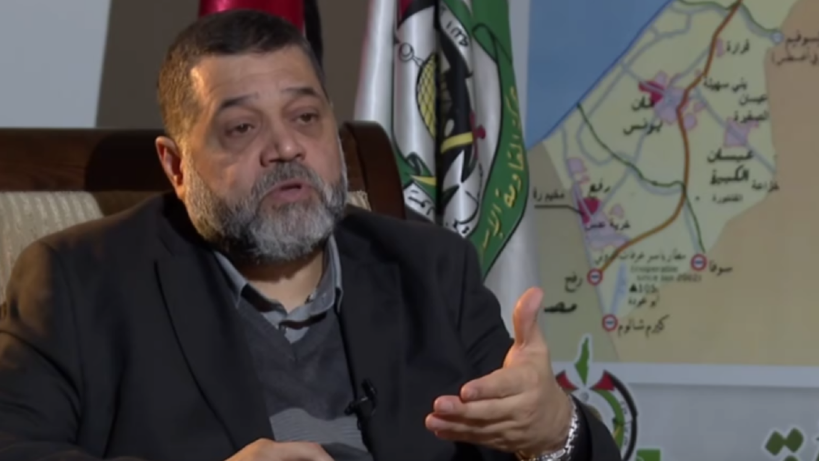 Osama Hamdan, jefe de relaciones internacionales de Hamas