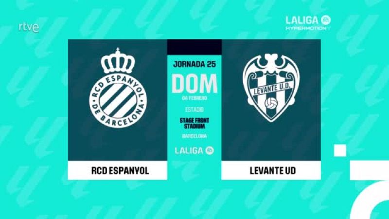 Espanyol - Levante: resumen del partido de la 25ª jornada de Liga