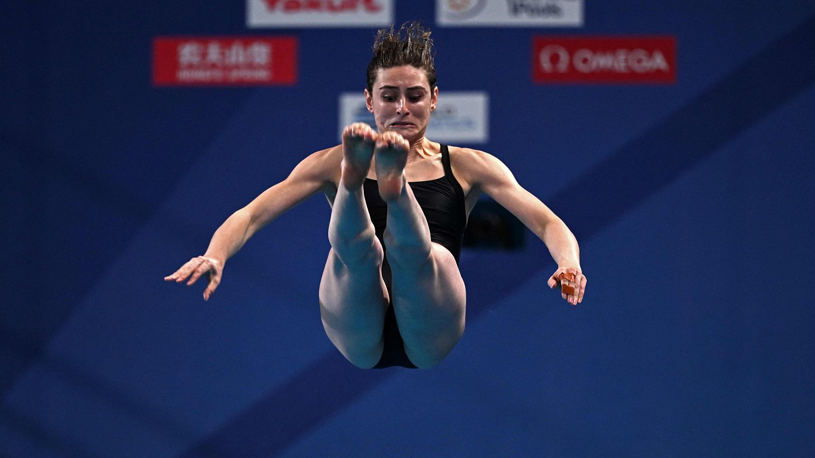 Natación saltos - Campeonato del Mundo. Final 3m femeninos