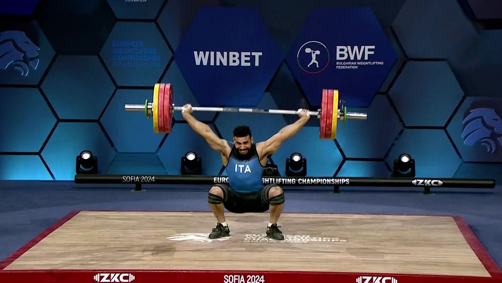 Halterofilia - Campeonato de Europa. Final 81kg masculinos
