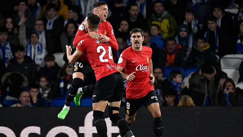 El Mallorca se adelanta en el Reale Arena gracias a Gio González