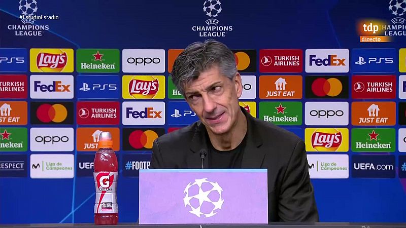 Real Sociedad 1-2 PSG: rueda de prensa de Imanol Alguacil Real Sociedad 1-2 PSG: rueda de prensa de Imanol Alguacil