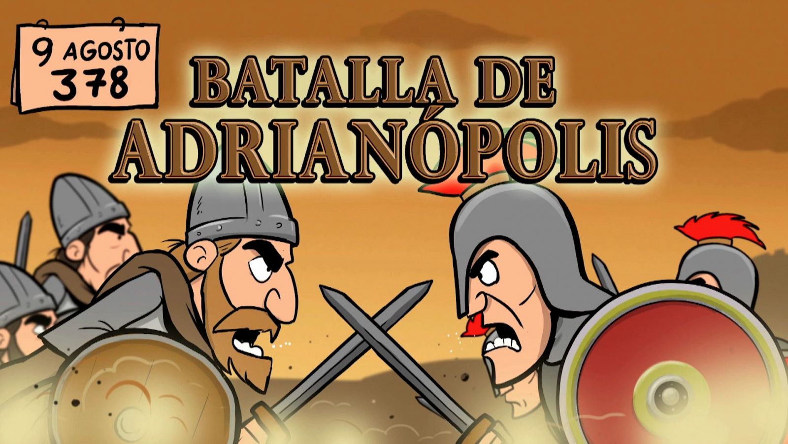 La caída del Imperio Romano tras la batalla de Adrianópolis