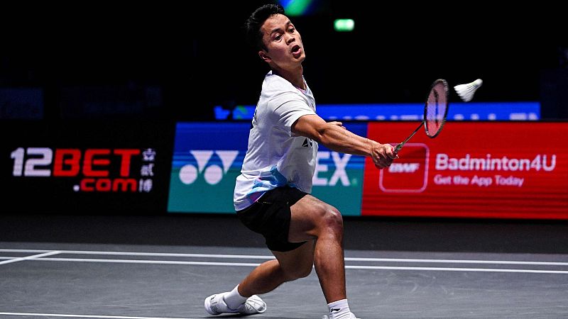 Bádminton - BWF World Tour Super 100. All England Final Individual masculina: Anthony Sinisuka ...