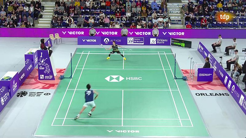 Bádminton - BWF World Tour Super 300. Orleans Masters. Final Individual ...