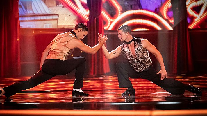 Santiago y Jaime Astrain, pura "Roxanne" en 'Baila como puedas'