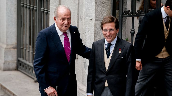 El Rey Emérito Reaparece En Madrid En La Boda De Almeida