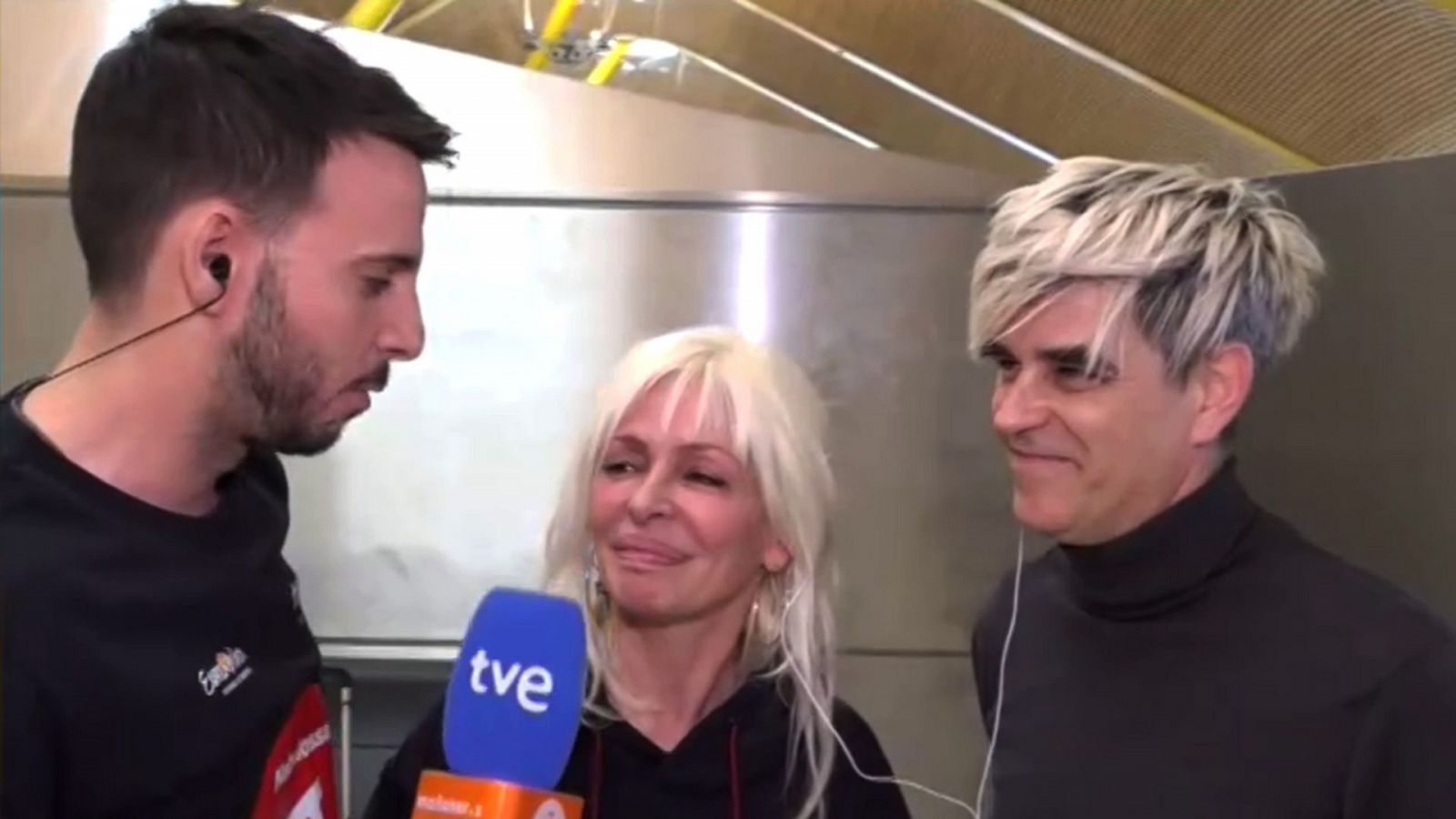 Nebulossa llega a Malmö para representar a España en Eurovisión 2024