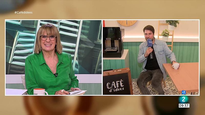 L'exposició 'Casa RTVE Play' et convida a submergir-te al 'Cafè d'idees'