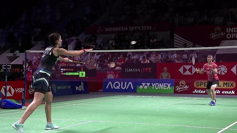 Bádminton - BWF World Tour Super 1000 Indonesian Open. Wen Chi Hsu ...