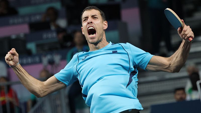 Álvaro Robles en tenis de mesa | 29/07/2024 | JJOO París 2024
