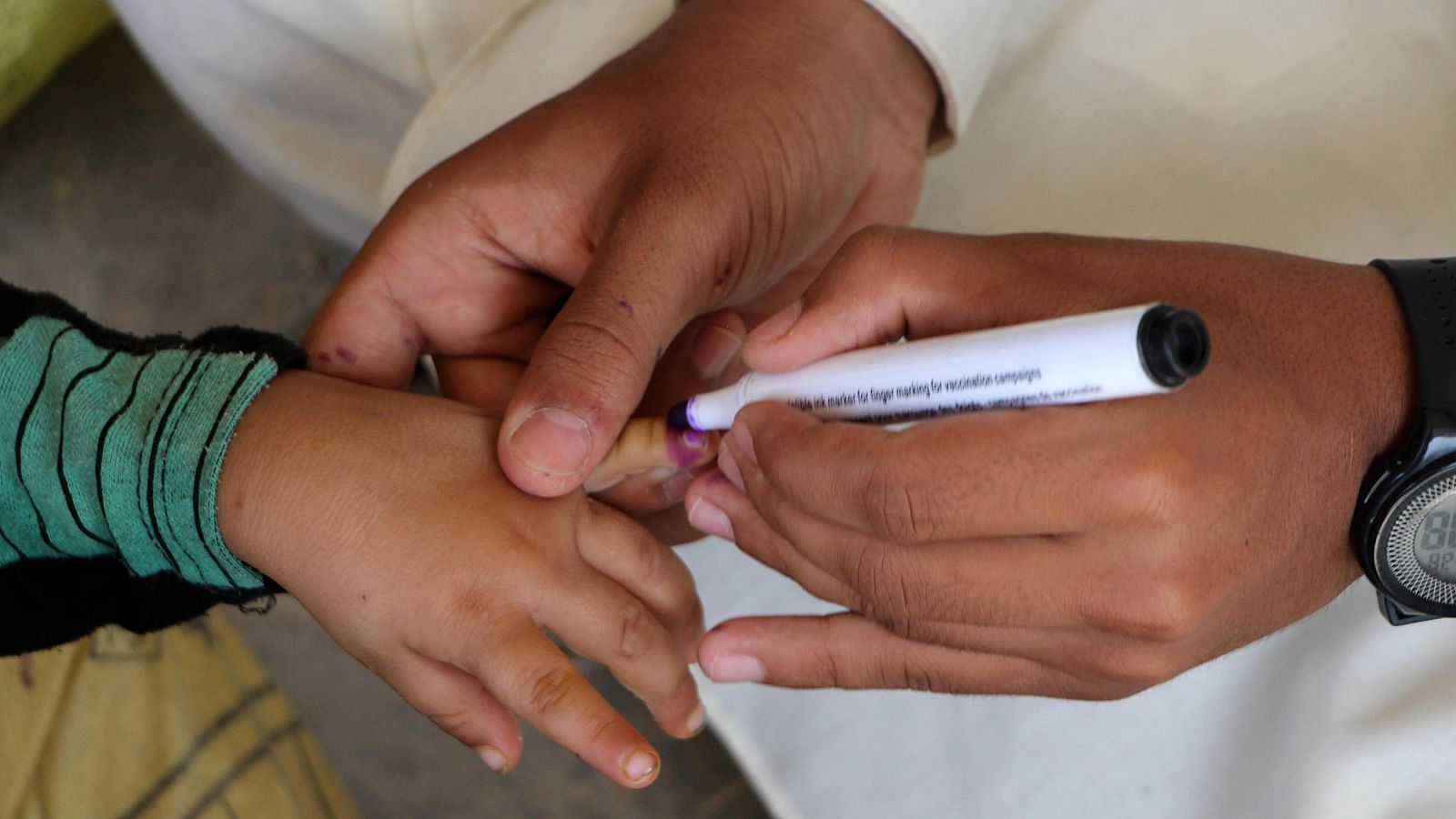 Comienza la vacunación contra la polio en la Franja de Gaza