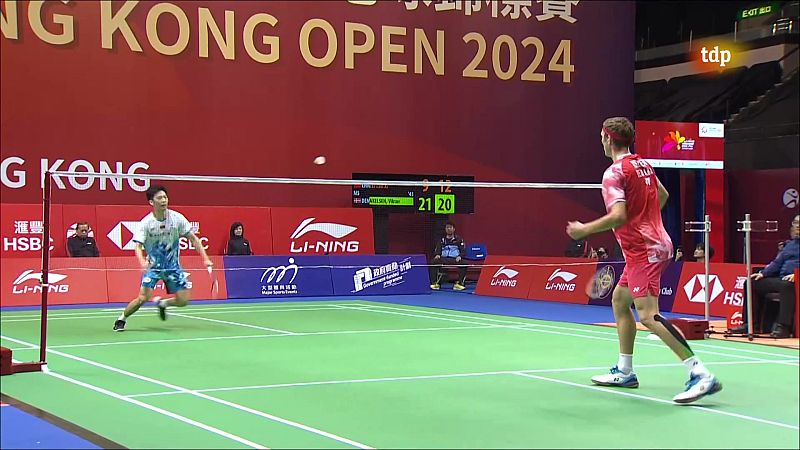 Bádminton - BWF World Tour Super 500 Hong Kong Open. Final Individual ...