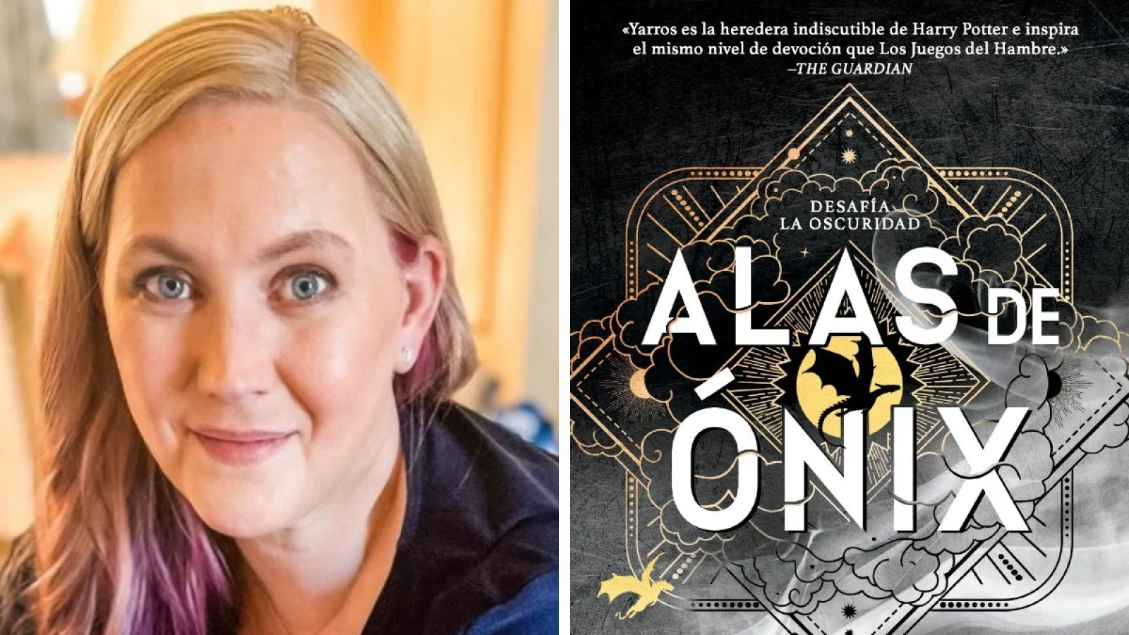 La saga de fantasía 'Empíreo' vuelve con: 'Alas de ónix'
