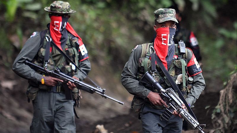 Conflicto entre guerrillas en Colombia