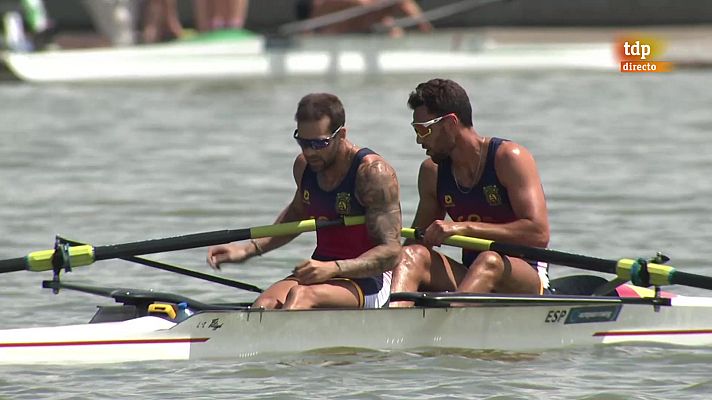 Canalejo y García, bronce en dos sin timonel en el europeo de remo