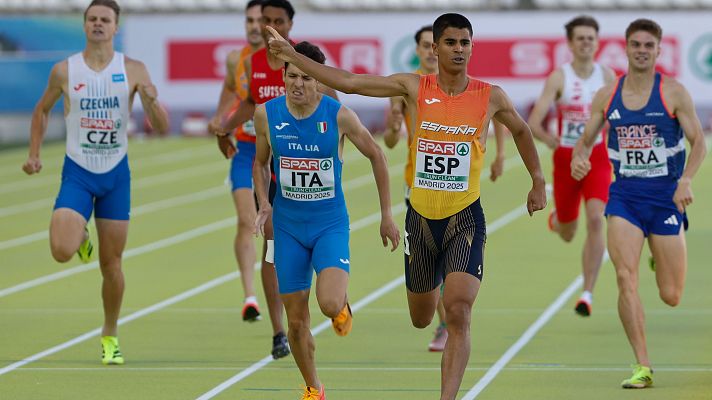 Attaoui gana los 800m en el Europeo por equipos de atletismo