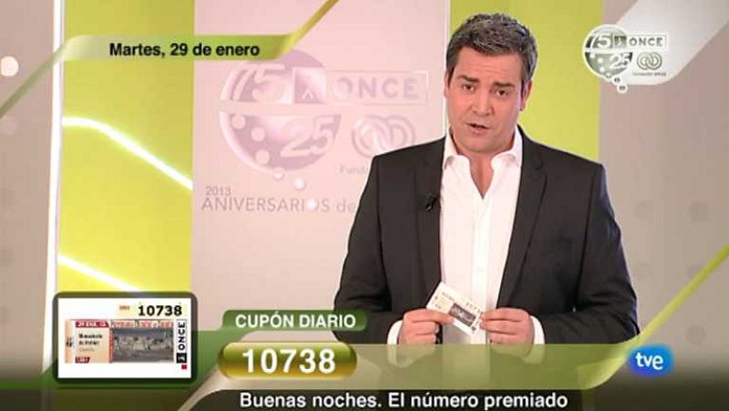 Sorteos ONCE: Sorteo ONCE - 29/01/13 | RTVE Play