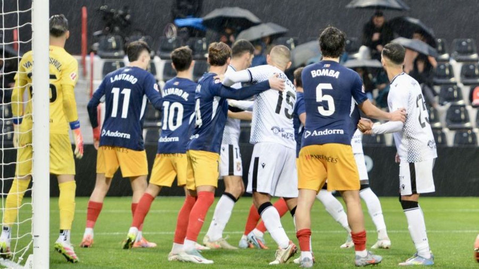 Ceuta - Andorra: resumen del partido de la 20ª jornada de Segunda