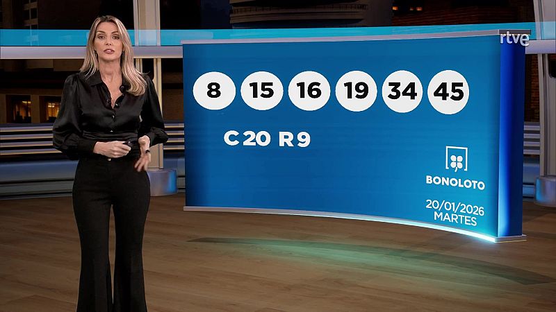 Sorteo de la Bonoloto y Euromillones: 20/01/2026