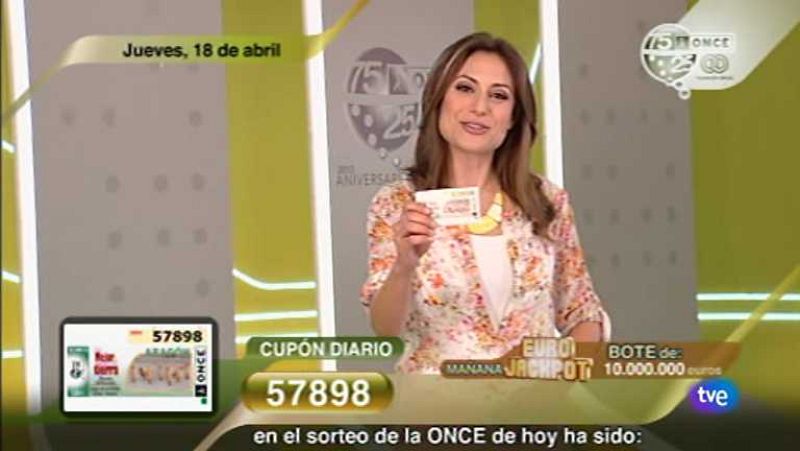 Sorteos ONCE: Sorteo ONCE - 18/04/13 | RTVE Play