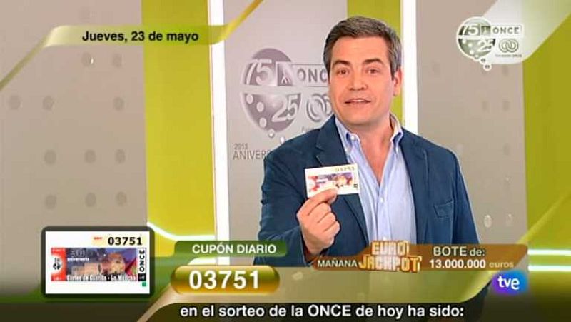 Sorteos ONCE: Sorteo ONCE - 23/05/13 | RTVE Play