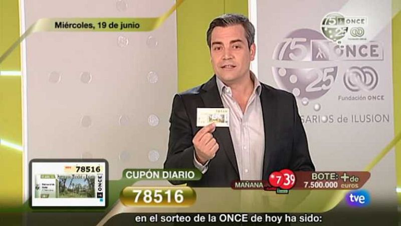 Sorteos ONCE: Sorteo ONCE - 19/06/13 | RTVE Play