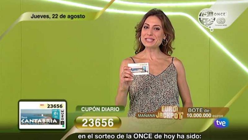 Sorteos ONCE: Sorteo ONCE - 22/08/13 | RTVE Play