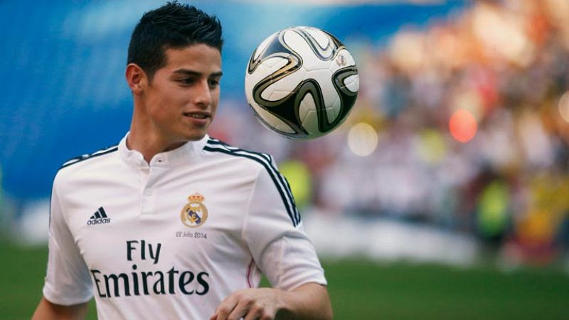 Telediario 1: James ya luce la camiseta del Real Madrid | RTVE Play