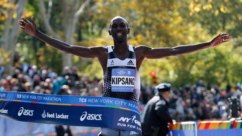 Telediario 1: Kipsang gana en Nueva York y se lleva las Series ...