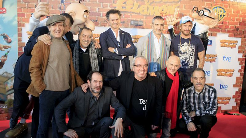 Telediario 1: Javier Fesser lleva al cine a "Mortadelo y Filemón ...