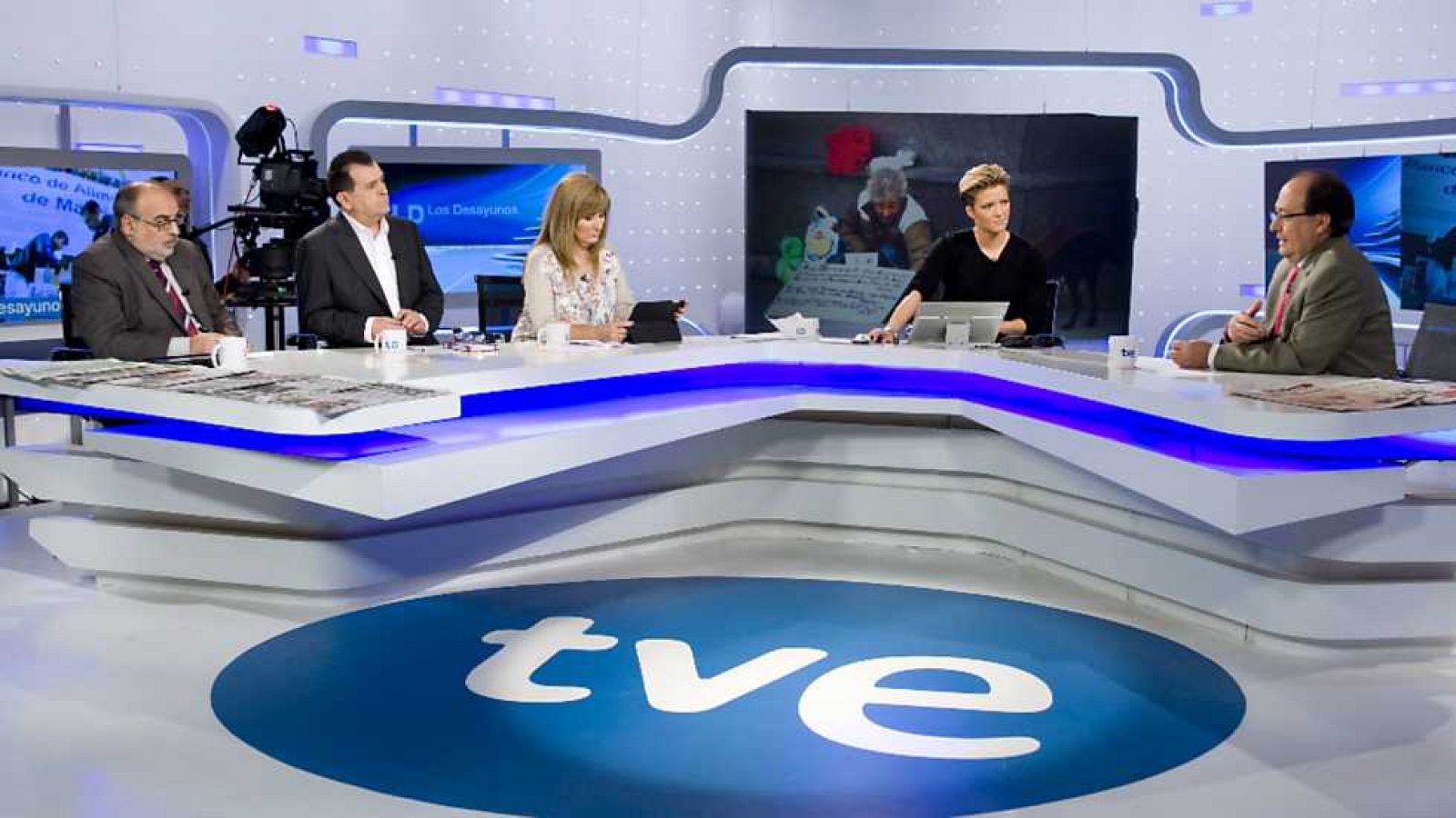 Los desayunos de TVE - Javier Espinosa, presidente del Banco de ...