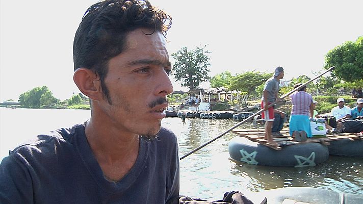 'Fronteras al límite' - México-Guatemala: El río Suchiate