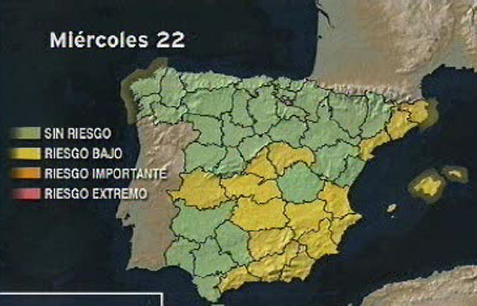 El tiempo: El Tiempo - 22/10/08 | RTVE Play