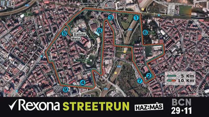 Atletismo - Rexona Street Run 10KM. Barcelona