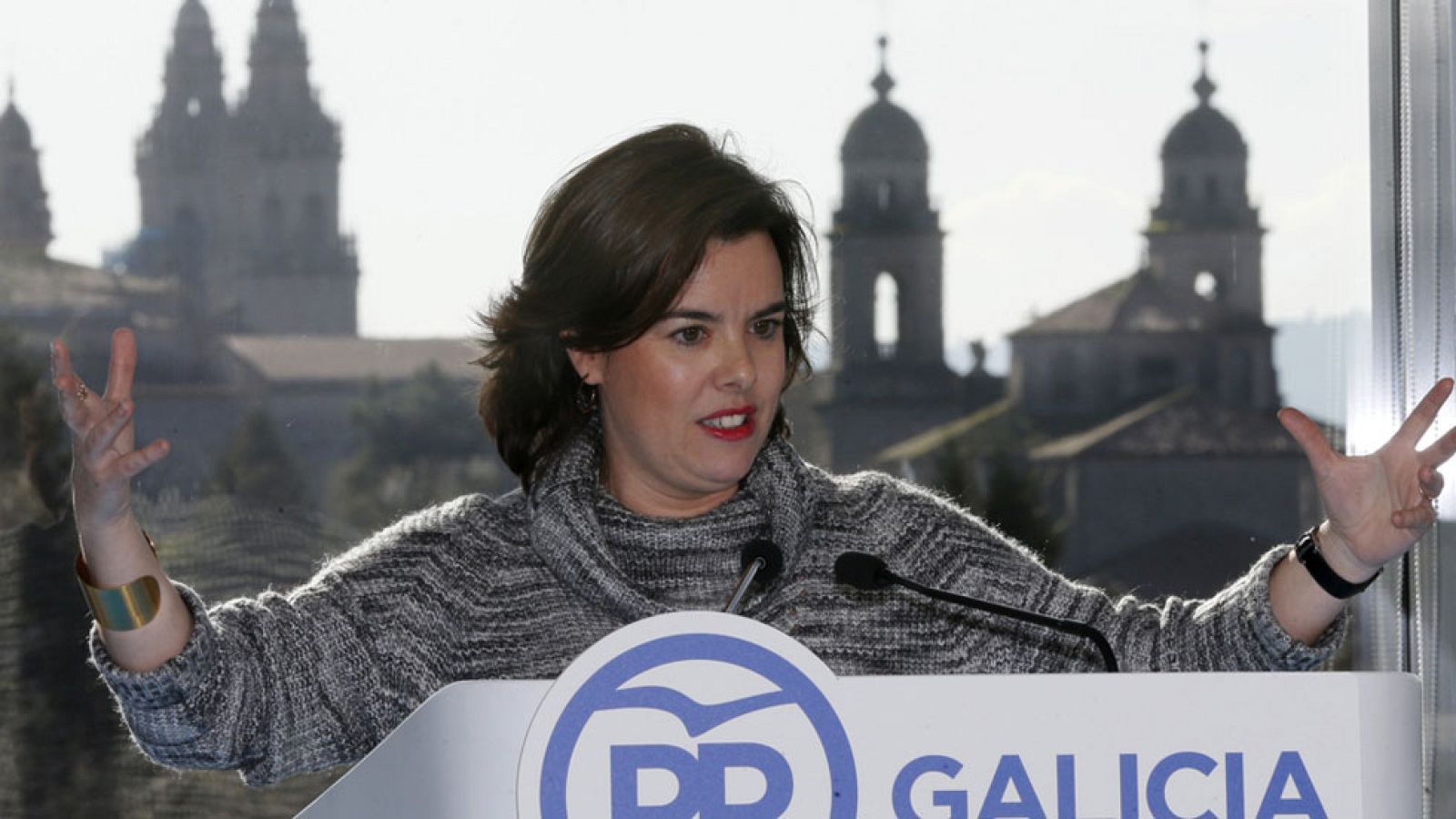 Sáenz de Santamaría: "Somos un partido unido" l RTVE