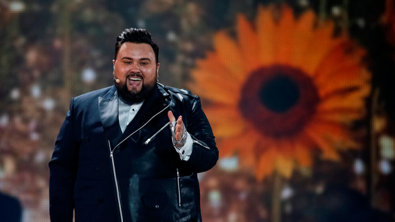 Actuación de Jacques Houdek (Croacia) en la segunda semifinal de ...