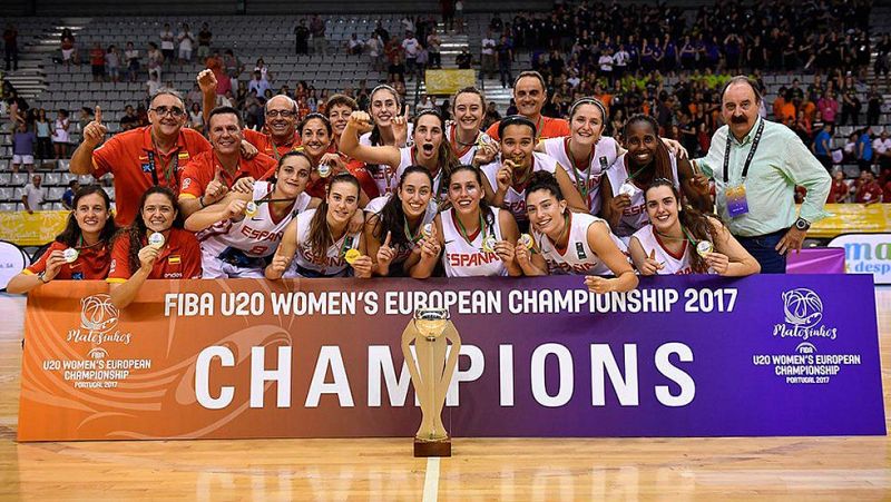 Telediario 1: España se proclama campeona en el Eurobasket Sub-20 femenino | RTVE Play