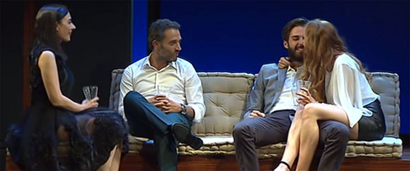 Telediario 1: La comedia dramática 'Dos más dos' llega a Madrid tras su ...