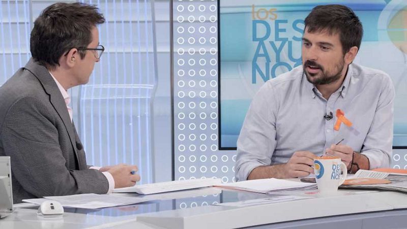 Los desayunos de TVE - Ramón Espinar, portavoz de Unidos Podemos en el ...