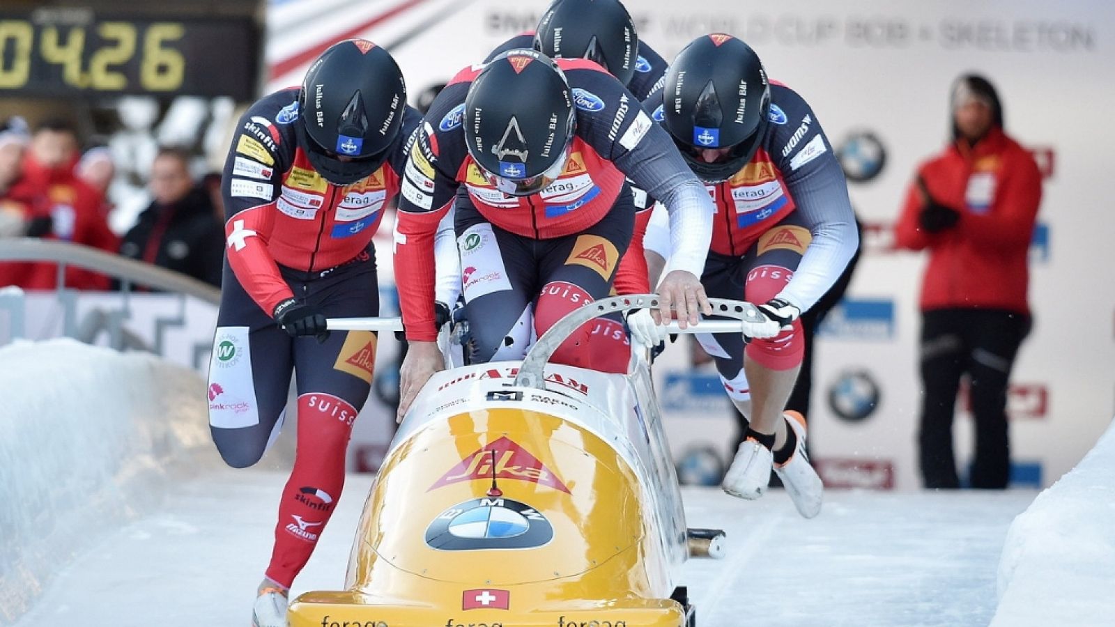 Bobsleigh A-4 Masculino - Copa del Mundo 2ª Manga (Innsbruck)