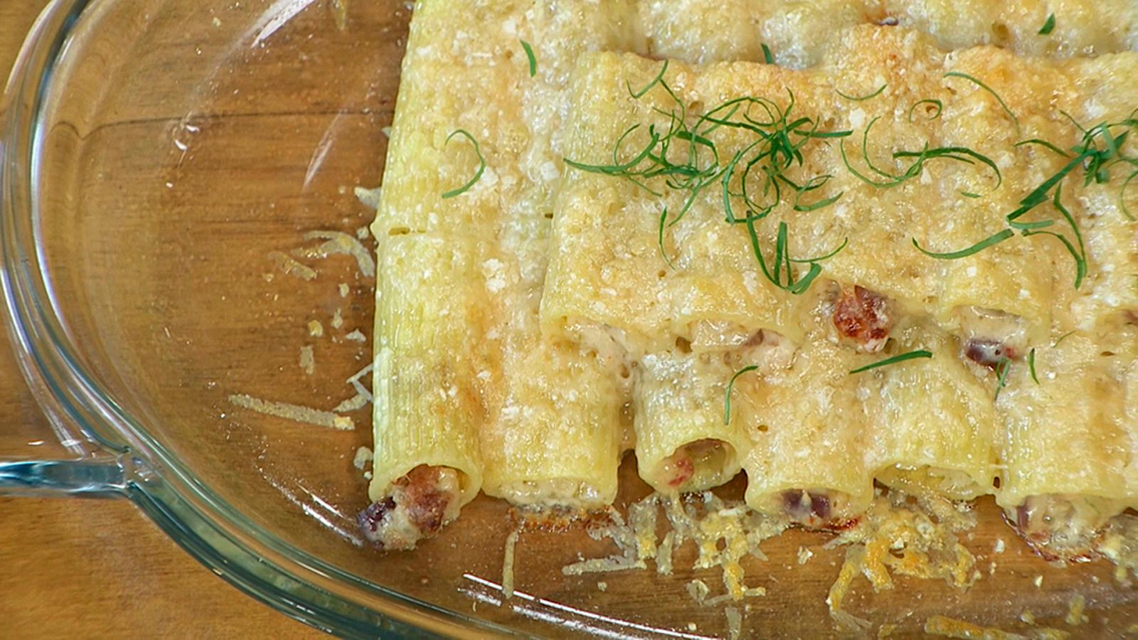 Descubre la receta de macarrones rellenos | RTVE.es